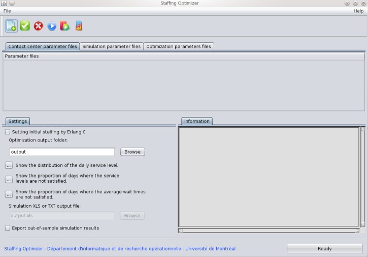 Call Center Staffing Optimizer with GUI